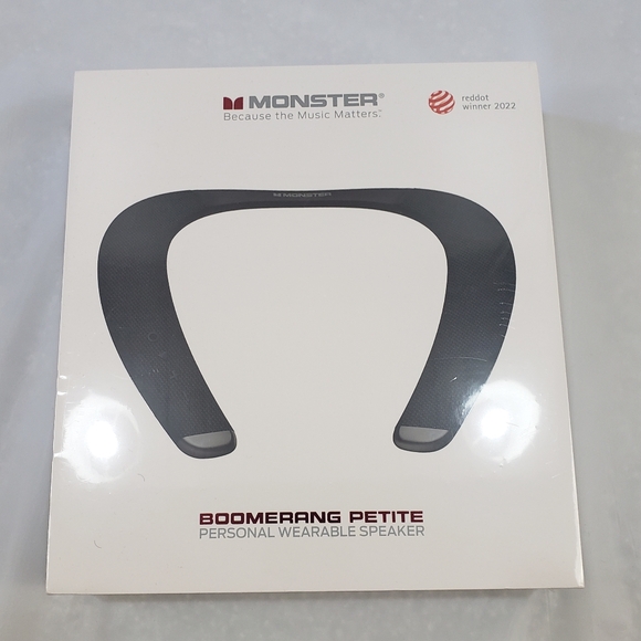Monster | Headphones | Monster Boomerang Petite Wearable Speaker | Poshmark